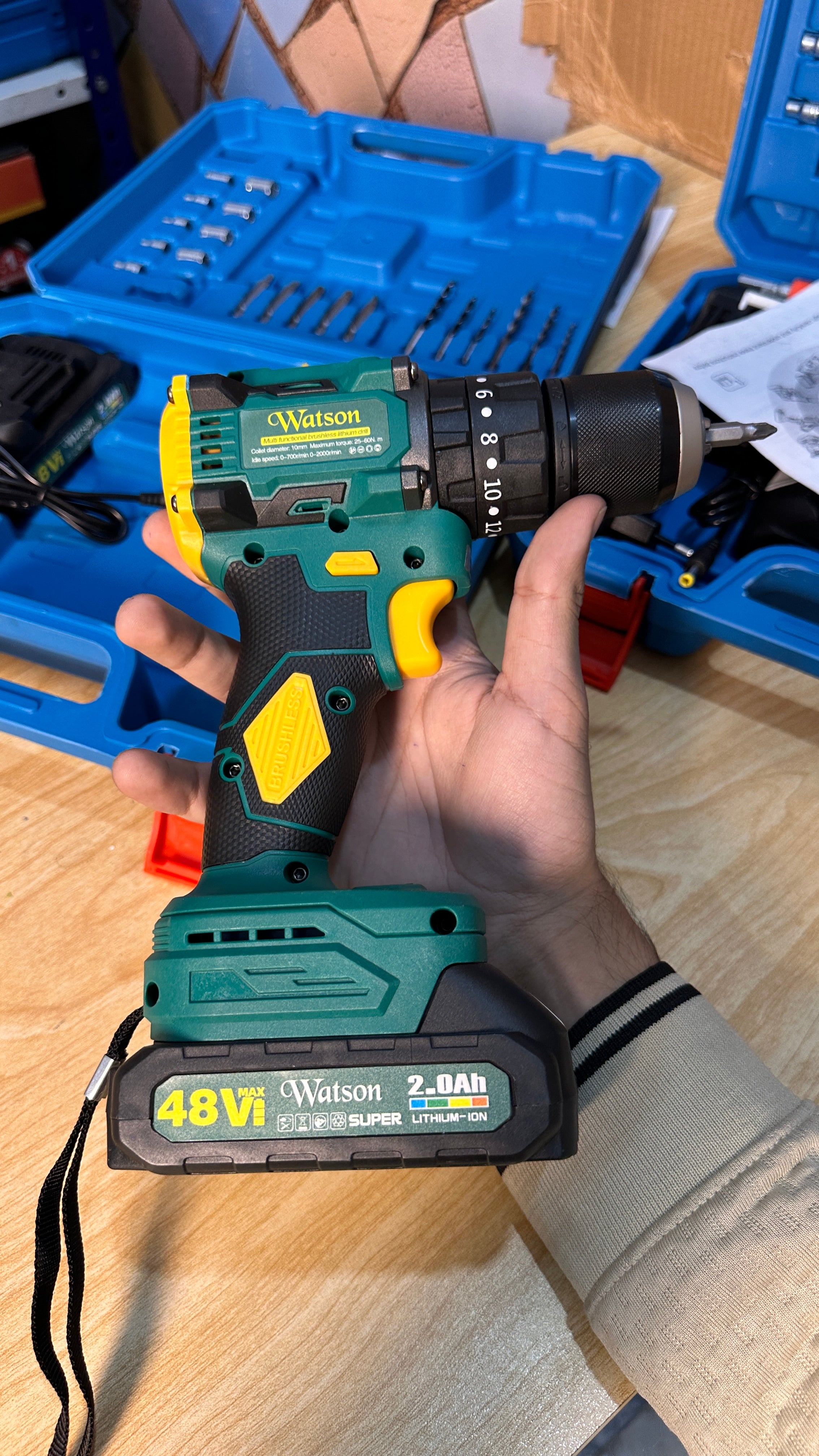 Watson Drill Machine + Tool Kit – Kamyab Store